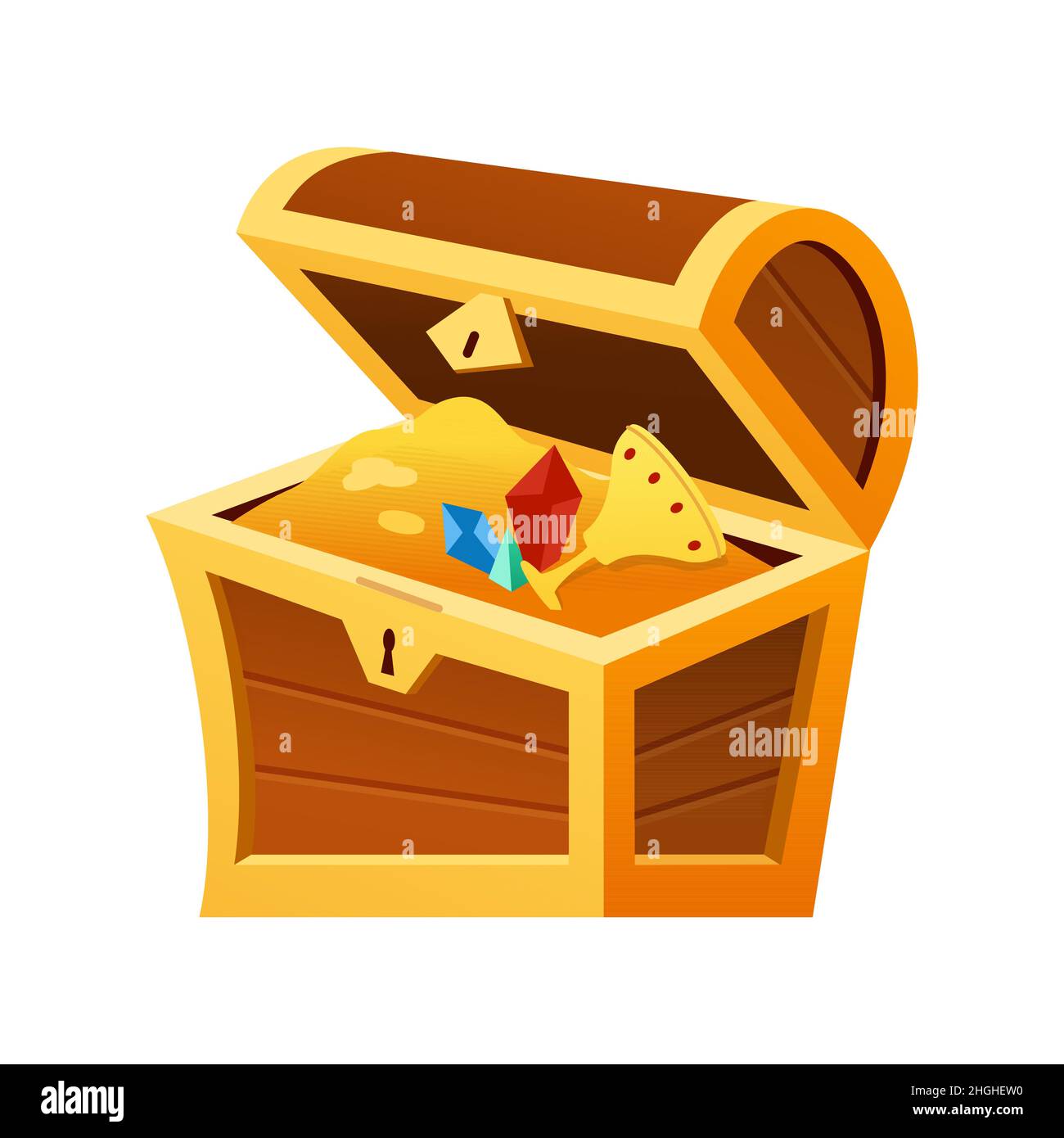 Gold loot image Stock Vector Images - Alamy