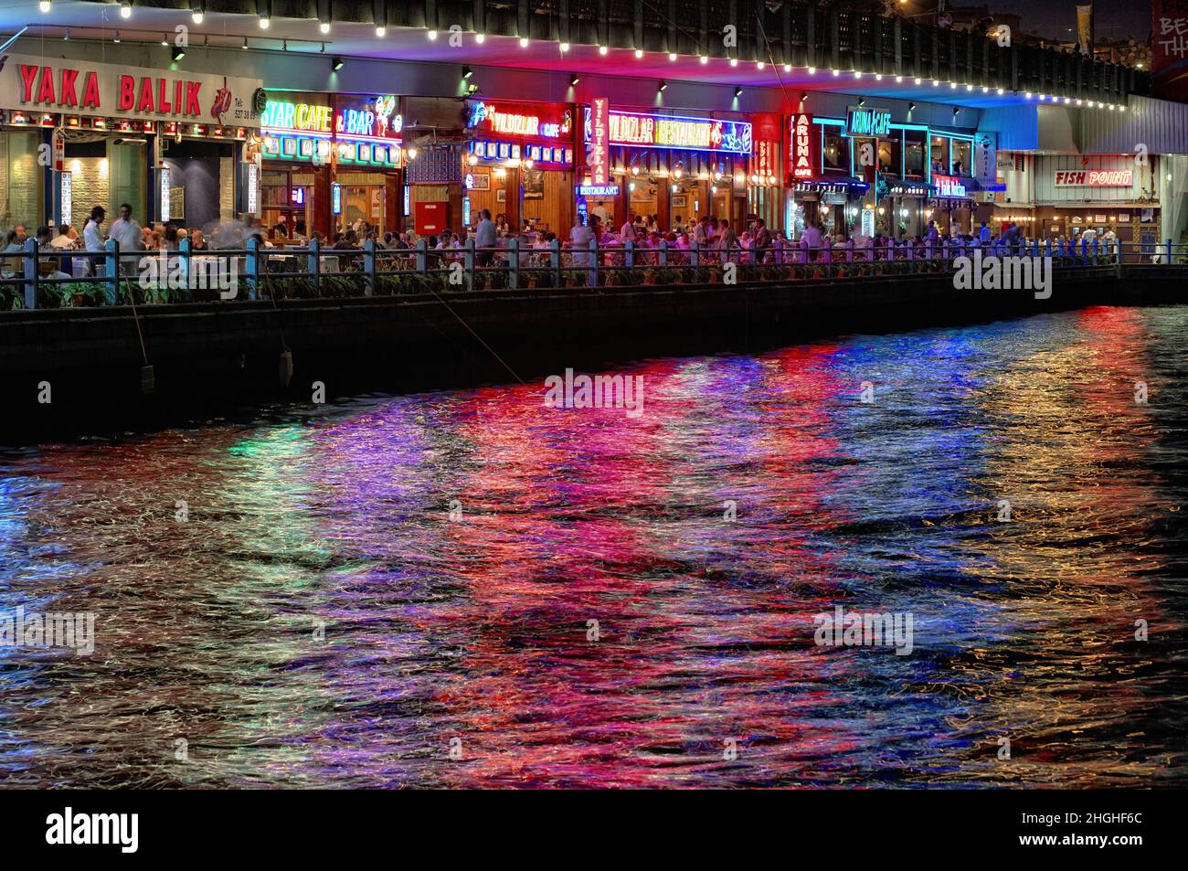 Night time istanbul city bar hi-res stock photography and images - Alamy