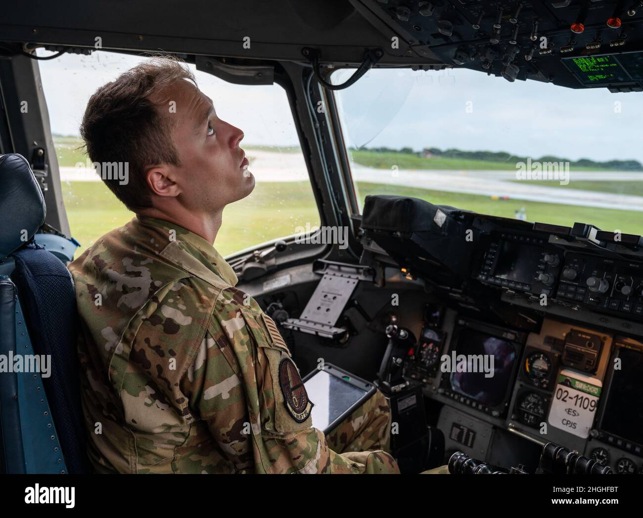 U.S. Air Force Airman 1st Class Austin Hix, a loadmaster with the 7th ...