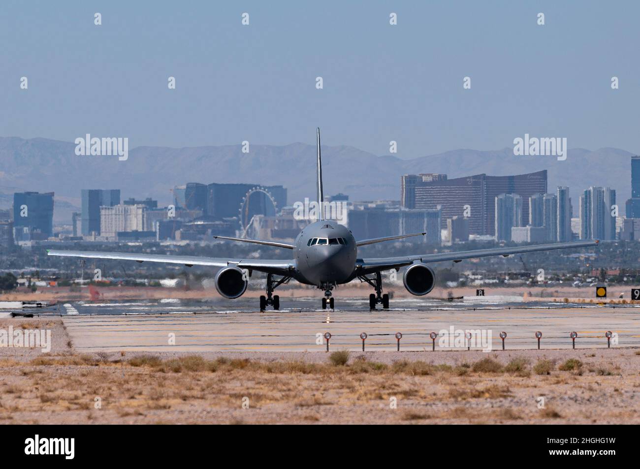 A KC-46A Pegasus assigned to the 22nd Air Refueling Wing, McConnell Air ...