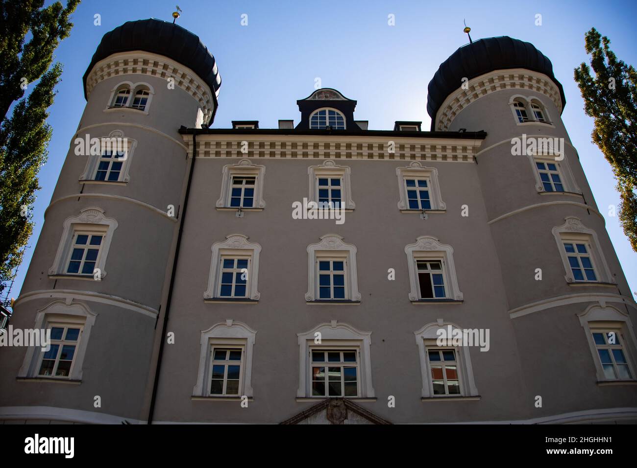 The beautiful town hall in the Austrian city of Lienz Stock Photo - Alamy