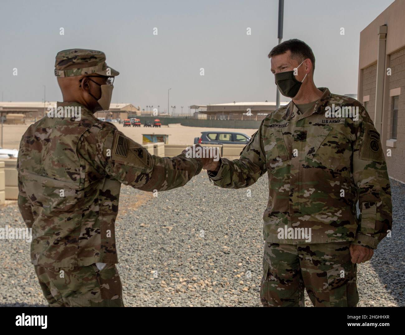 Col. Charles S. Lockwood, commander of Area Support Group – Kuwait ...