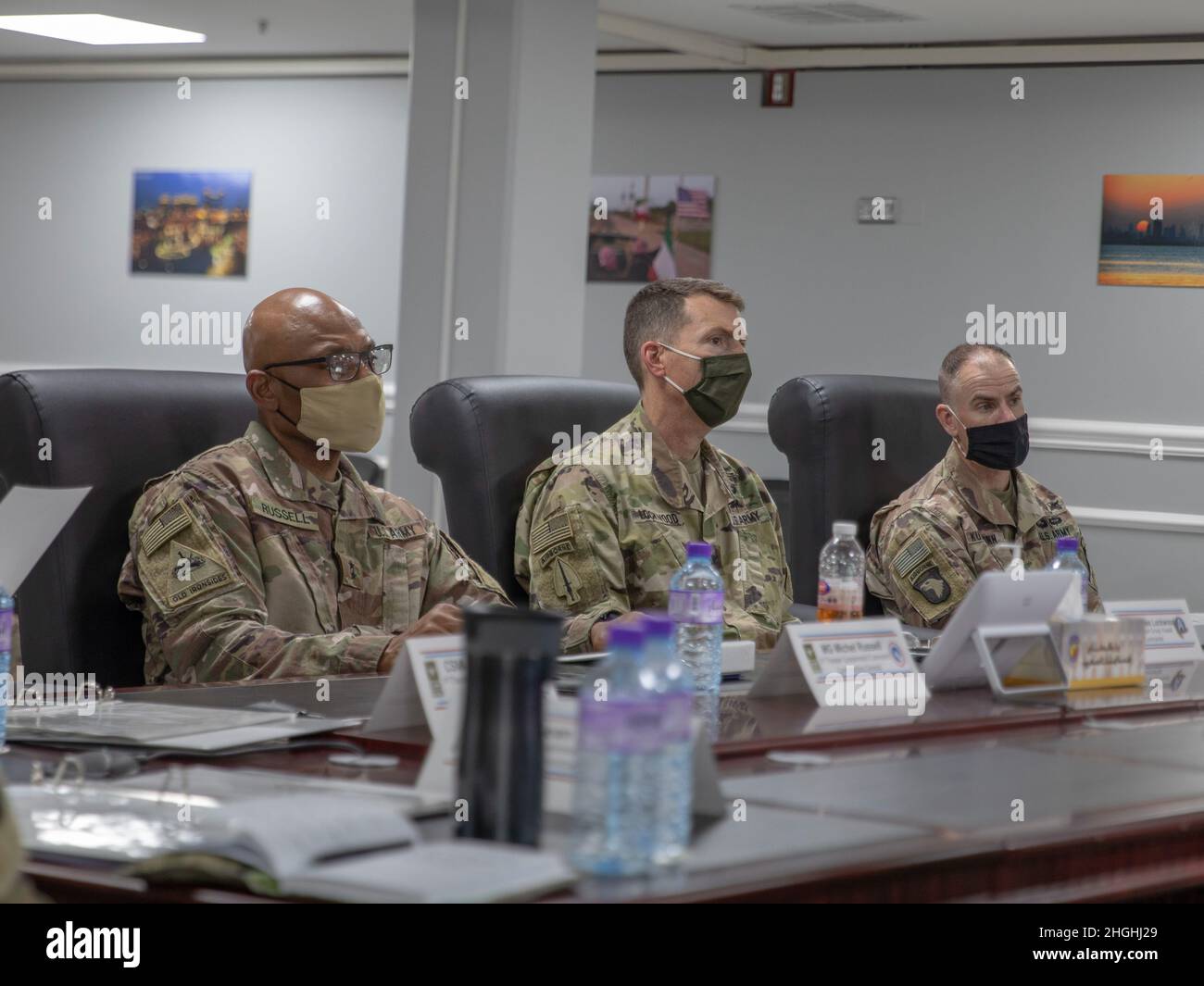 Maj. Gen. Michel M. Russell, Sr., commanding general of 1st Theater ...