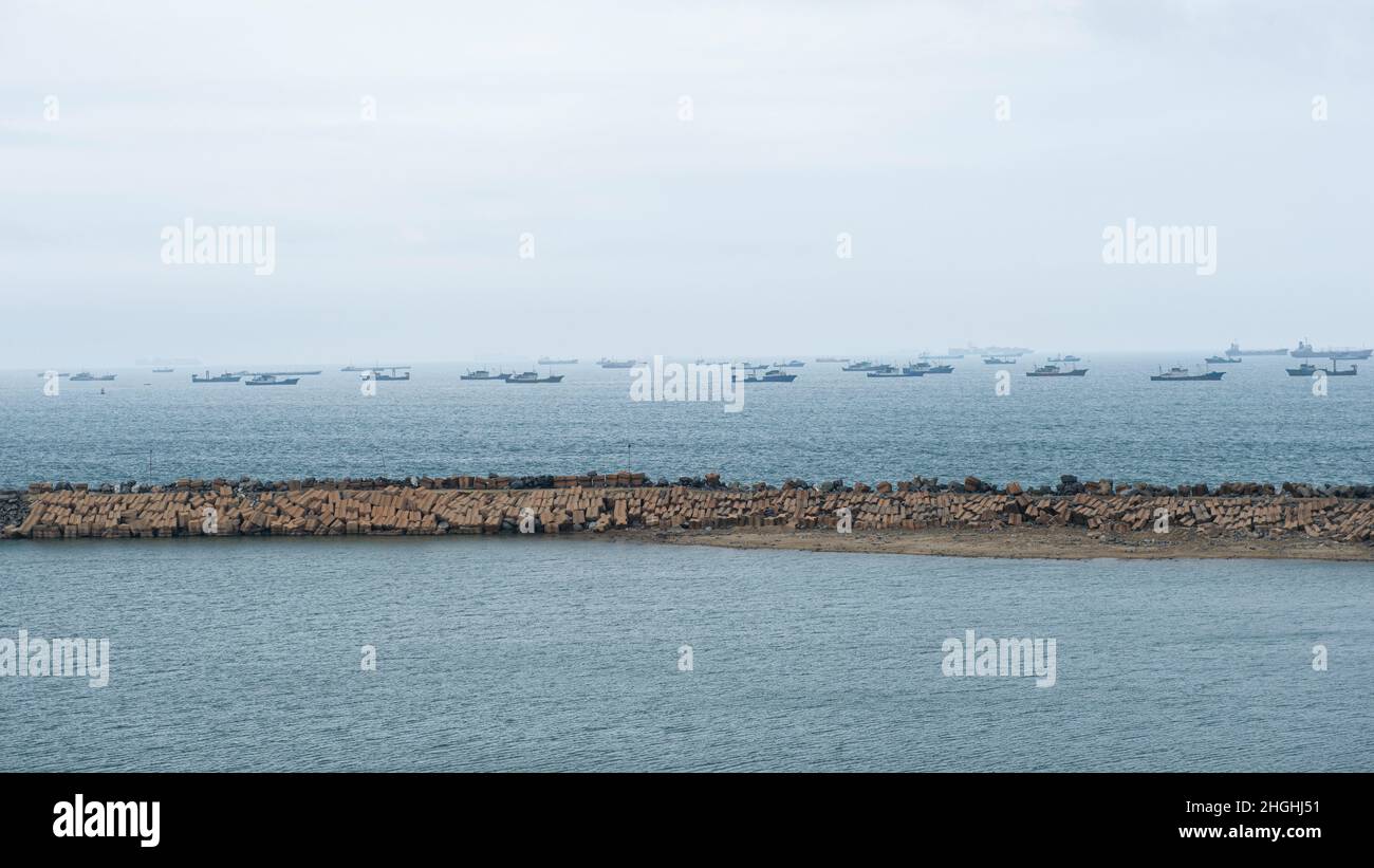210803-N-LK647-0001 TEMA, Ghana (Aug. 4, 2021) A view of fishing ...