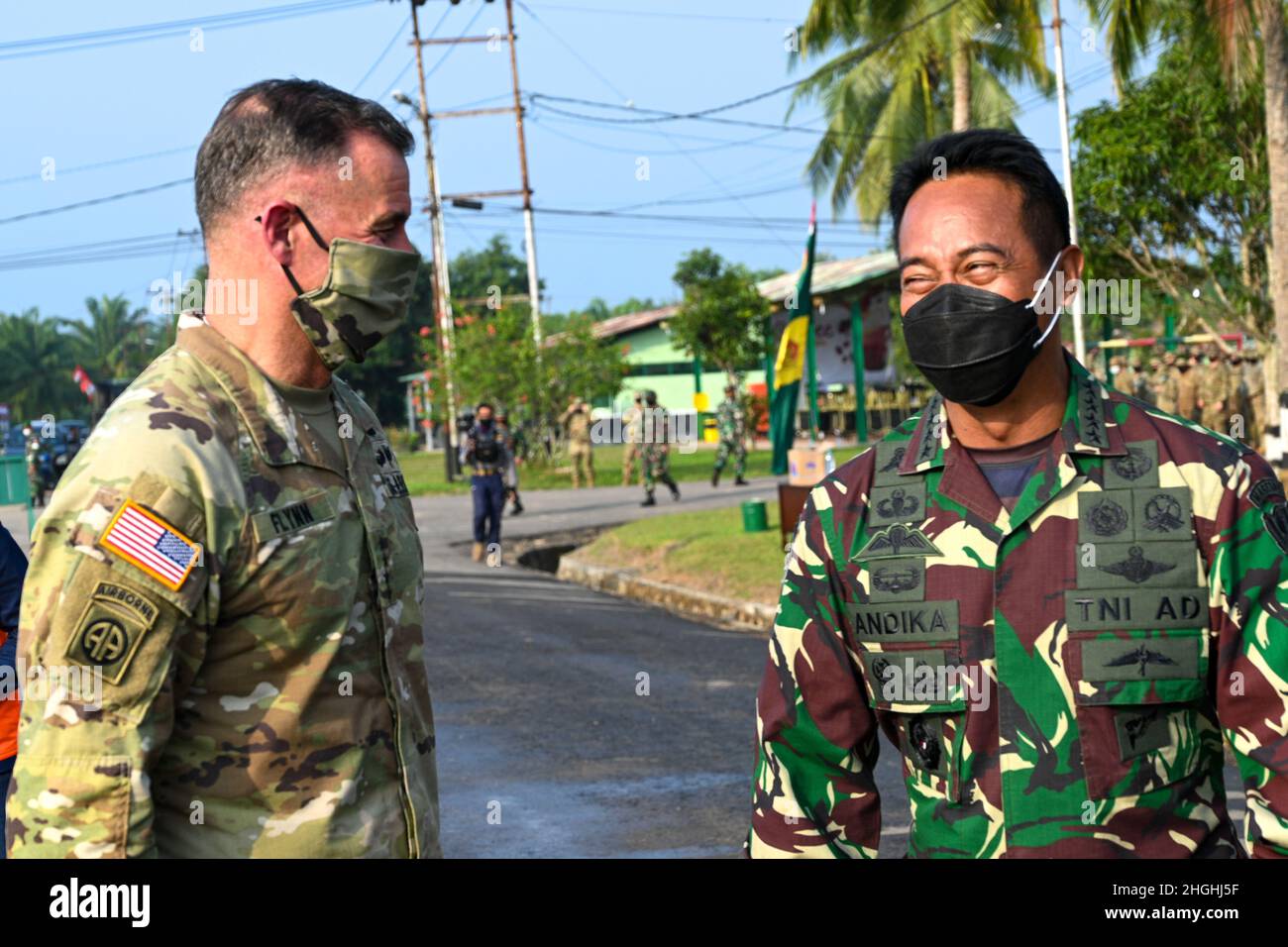 U.S. Army Gen. Charles Flynn, commanding general of the U.S. Army ...
