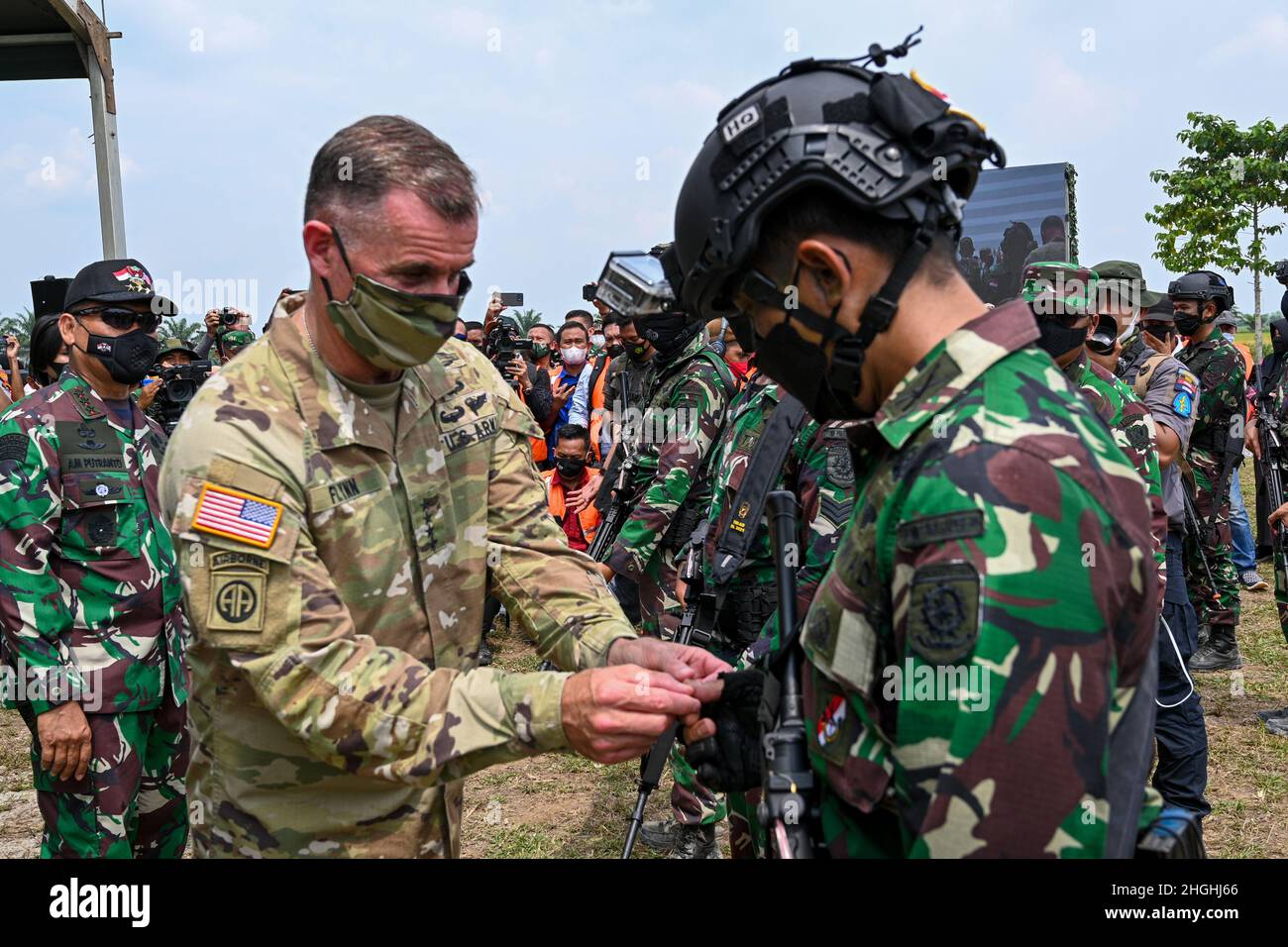 .S. Army Gen. Charles Flynn, commanding general of the U.S. Army ...