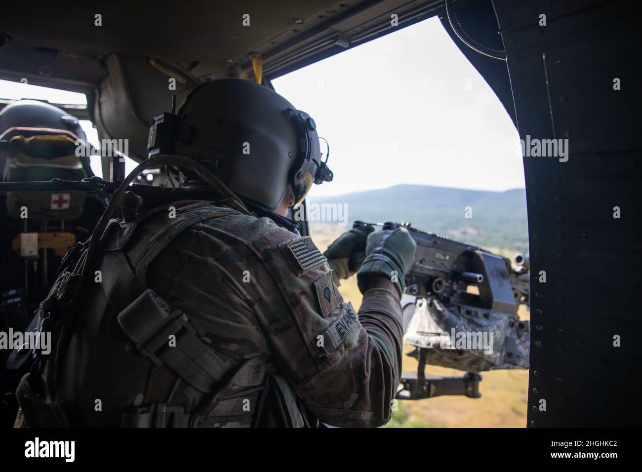 Spc. Caleb Evans, 3rd Assault Helicopter Battalion, 1st Aviation ...