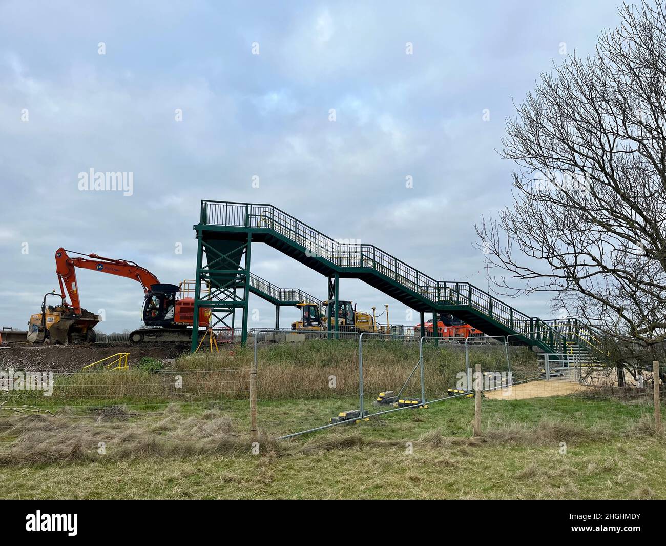East West Railway Construction. Network rail. Launton, Oxfordshire 30 ...
