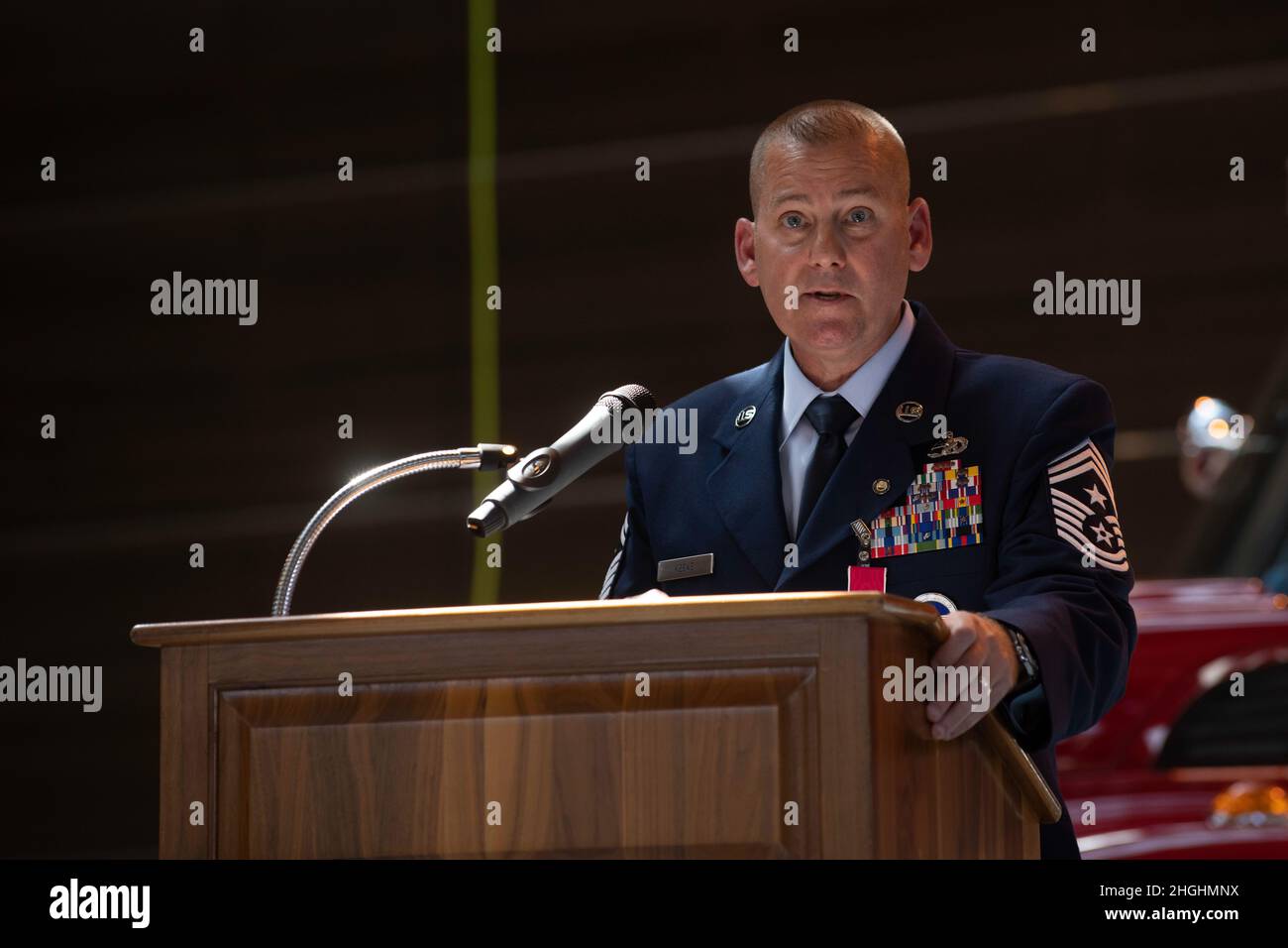 U.S. Air Force Chief Master Sgt. Daniel Keene, 501st Combat Support ...