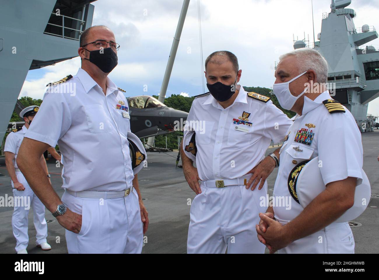 SANTA RITA, Guam (Aug. 6, 2021) - HMS Queen Elizabeth Commanding ...