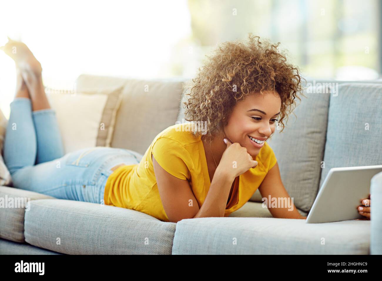 Smart woman engrossed in hi-res stock photography and images - Alamy