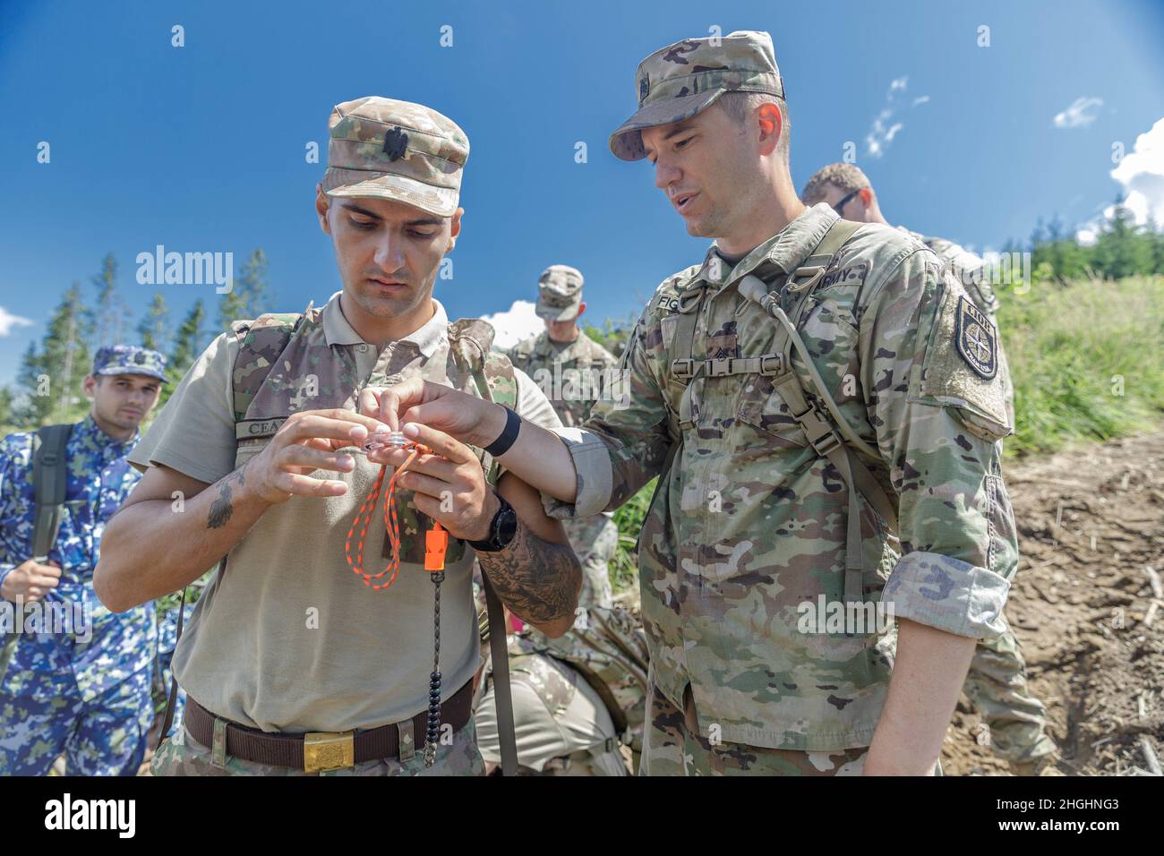 Soldier physical activities hi-res stock photography and images - Alamy