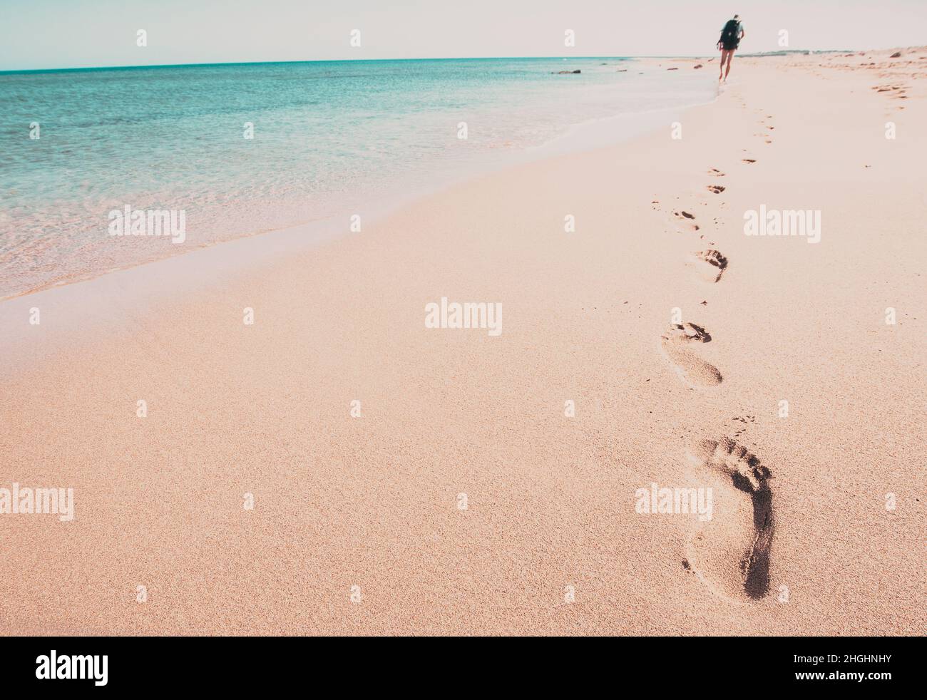 summer holiday background seashore and sand Stock Photo - Alamy