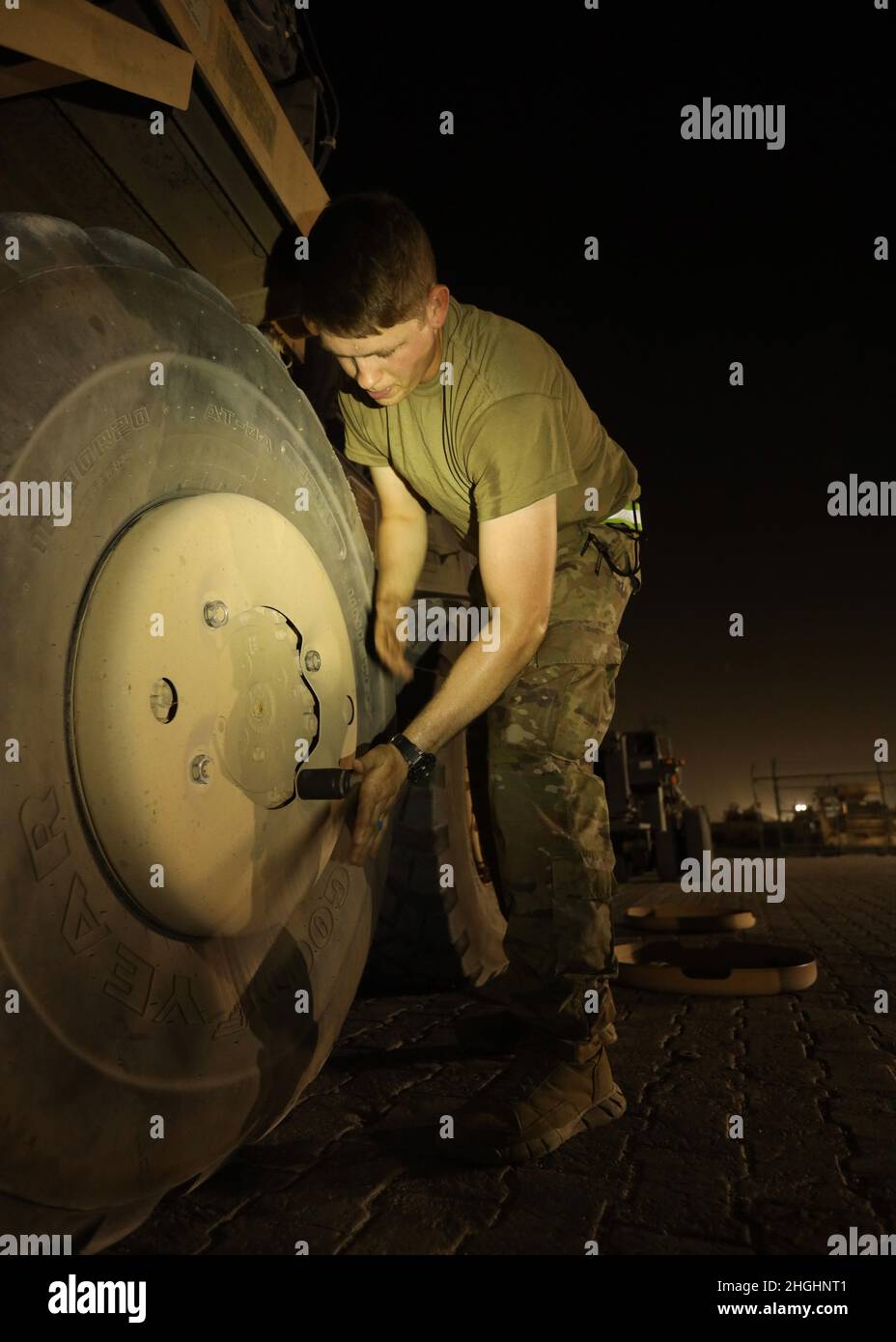 Spc. Cody Gibbons, a motor transportation operator with 541st Combat ...
