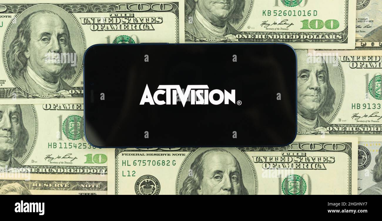 Activision logo hi-res stock photography and images - Alamy