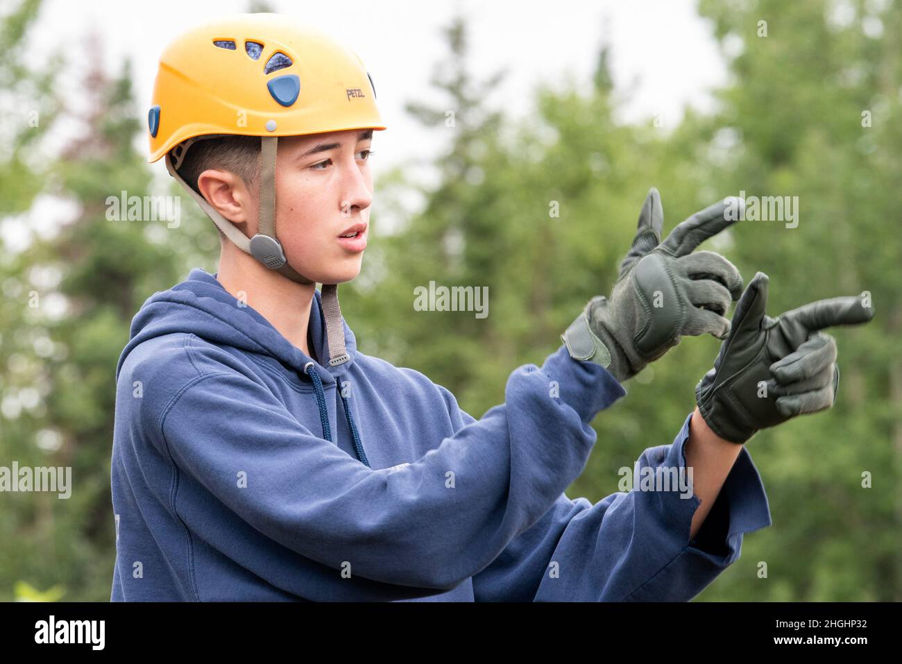 An Eagle River High School Air Force Junior Reserve Officer Training ...
