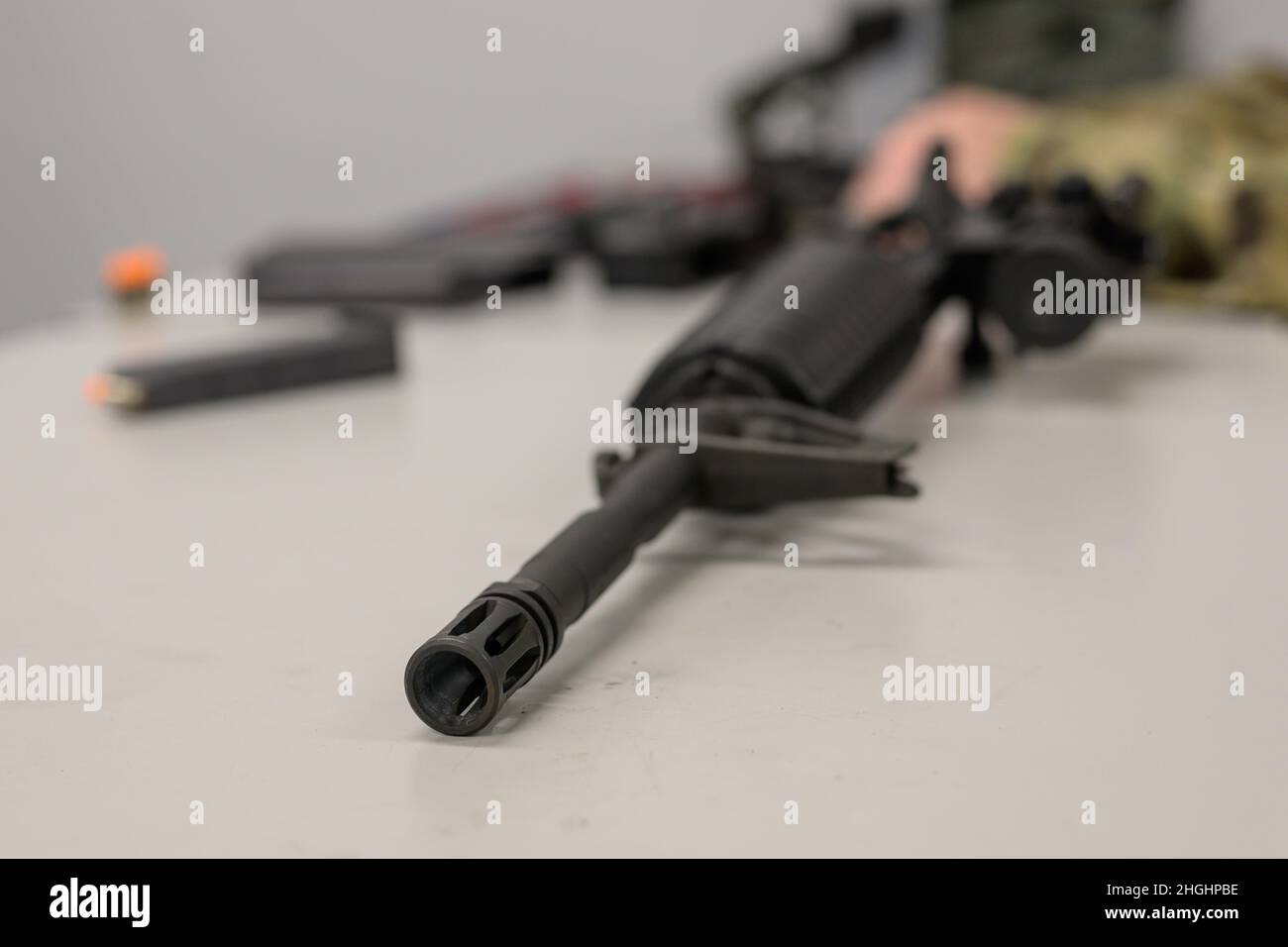 U.S. Airmen with the 116th Air Control Wing, Georgia Air National Guard ...