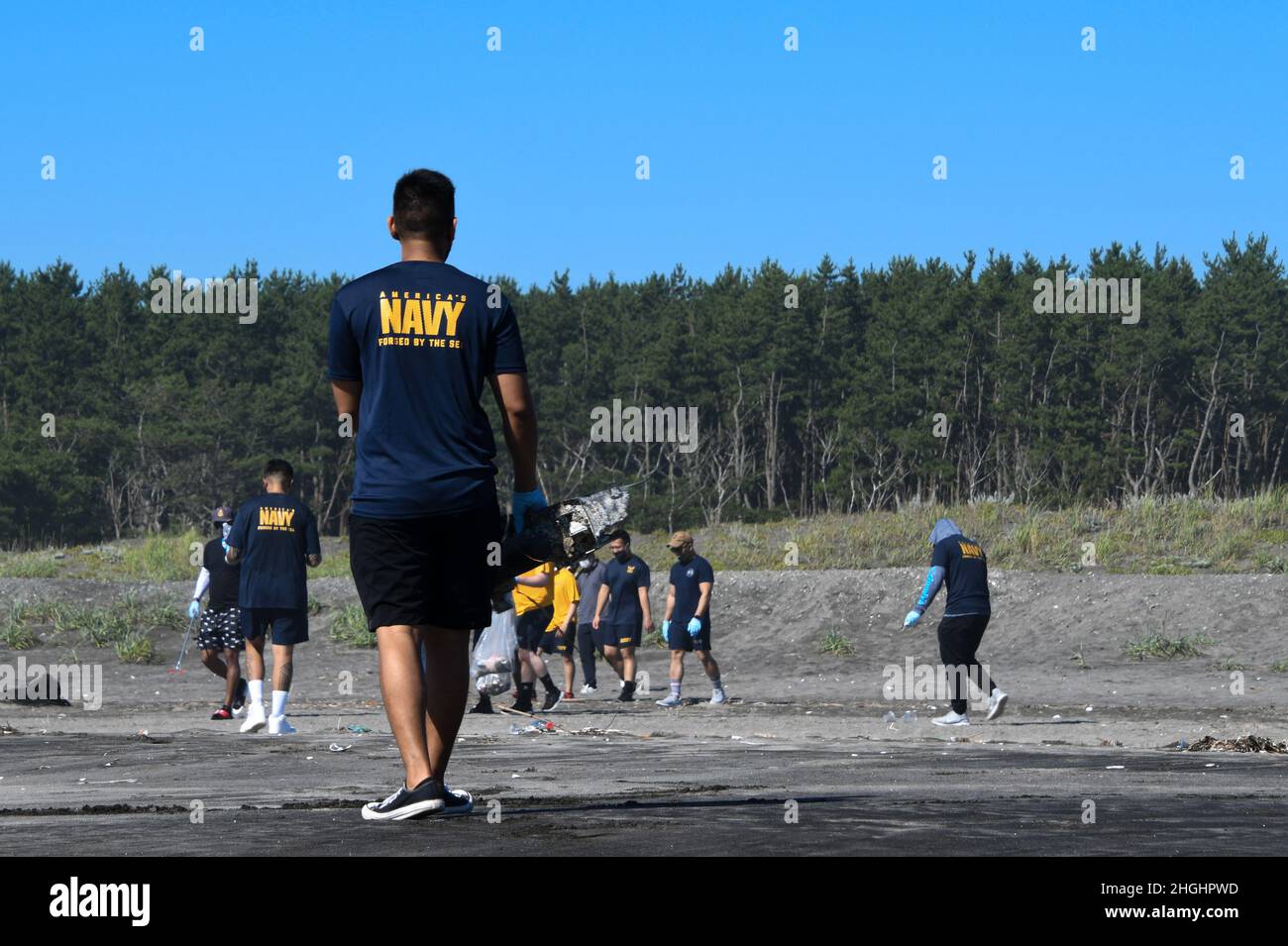 MISAWA, Japan (Aug. 7, 2021) – Sailors assigned to Aviation Support ...