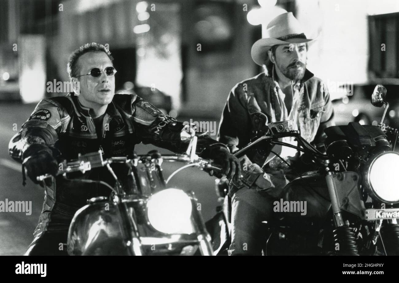 Mickey Rourke On Chopper