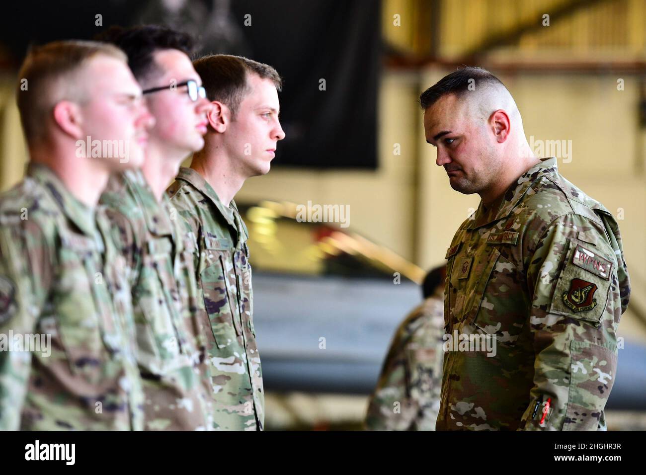 Master Sgt. Kyle Overby, 8th Maintenance Group weapons standardization ...