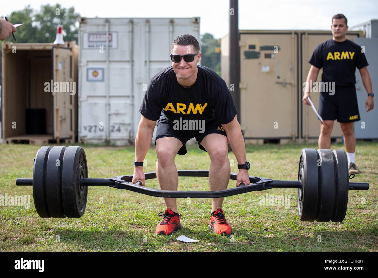 U.S. Army Maj. John Lobus of the 110th Information Operations Battalion ...