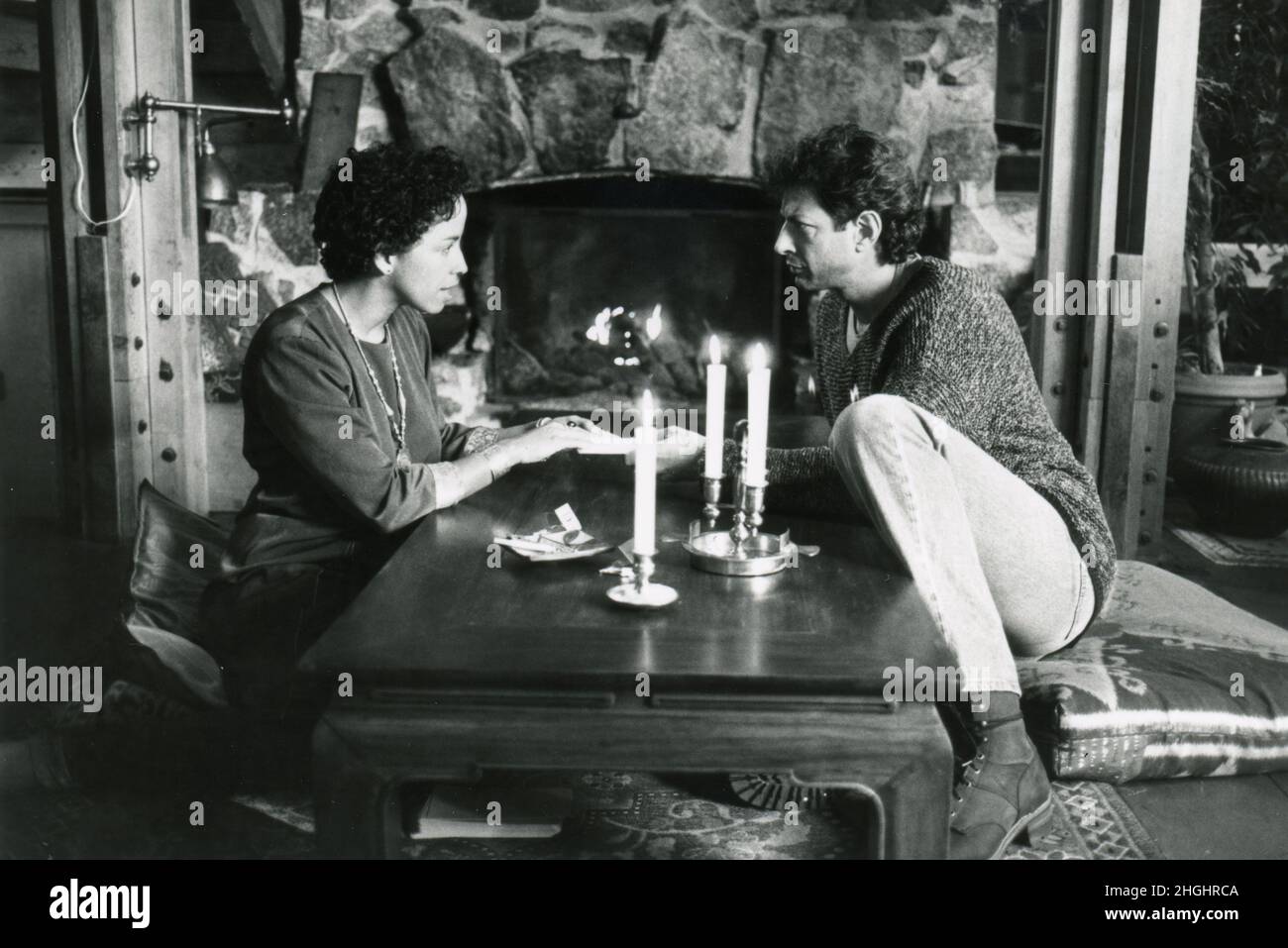 Los Angeles.CA.USA. Rae Dawn Chong and Jeff Goldblum in (C) Tristar ...