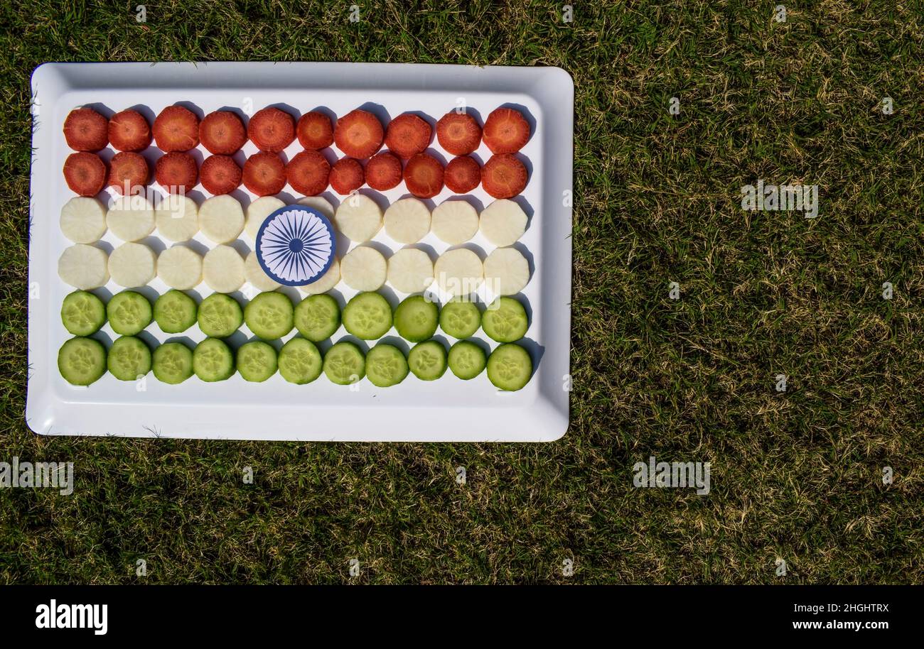Indian flag color items hi-res stock photography and images - Alamy