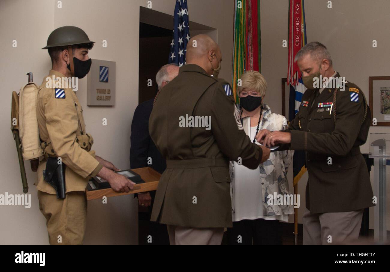 U.S. Army Maj. Gen. Charles Costanza, commanding general of the 3rd ...