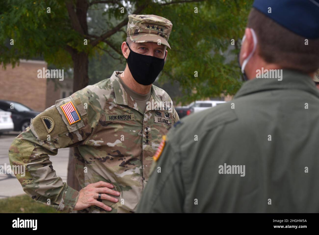 Chief of the National Guard Bureau U.S. Army Gen. Daniel R. Hokanson ...