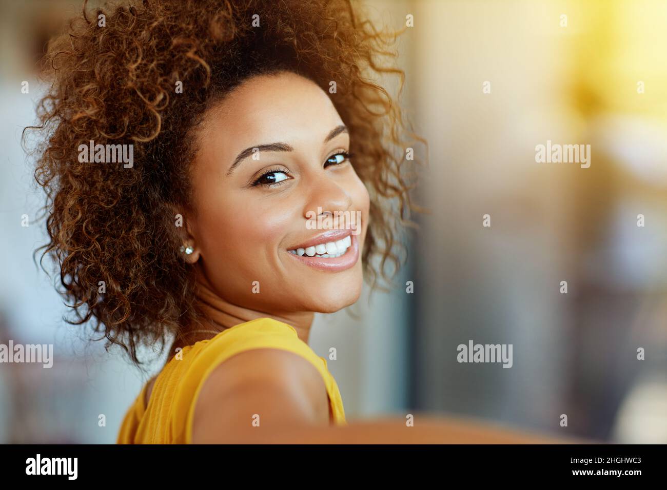Home is the perfect place to let your hair down Stock Photo - Alamy