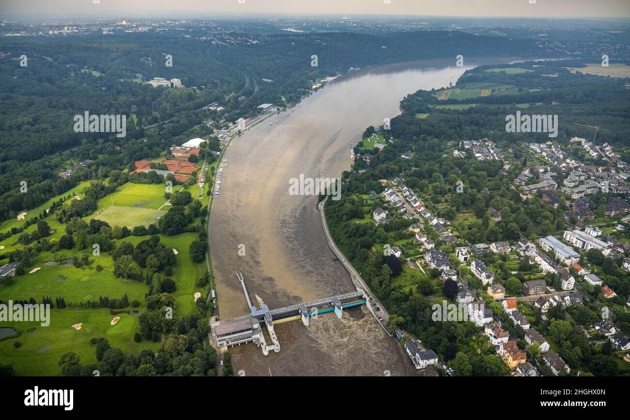 Hochwasser Ruhr Essen