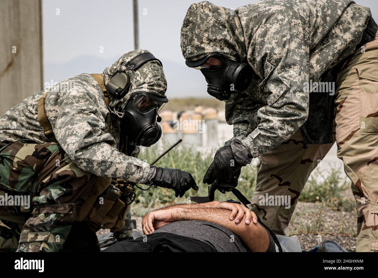 Tactical decontamination hi-res stock photography and images - Alamy