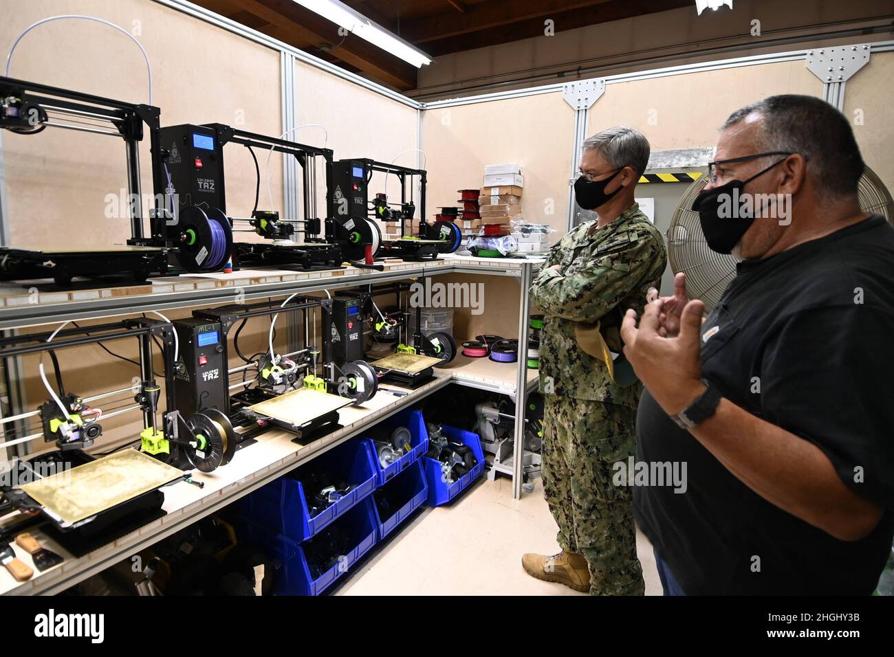NAVAL BASE KITSAP – BANGOR, Wash. (Aug. 9, 2021) Ken Barnes, a member ...