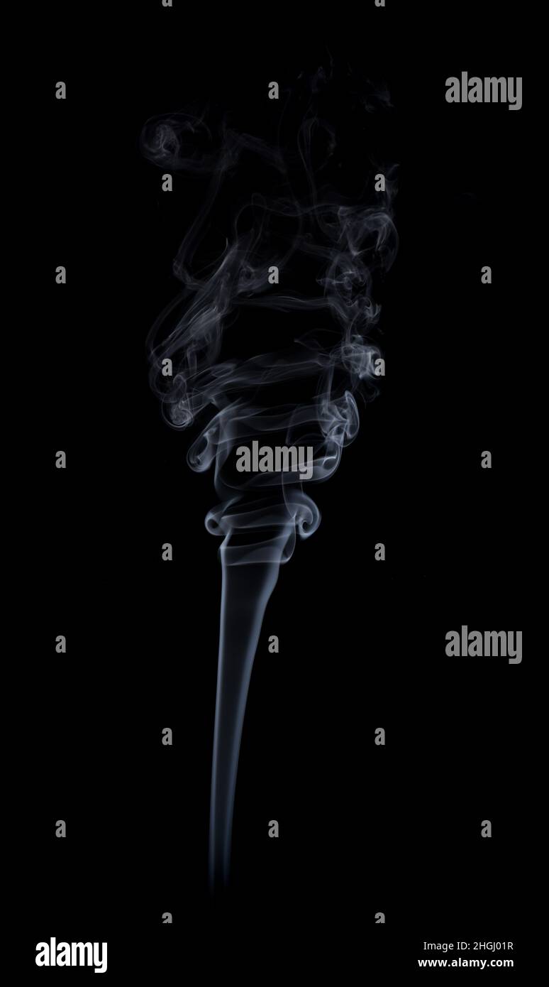 Abstract smoke over white background hi-res stock photography and ...