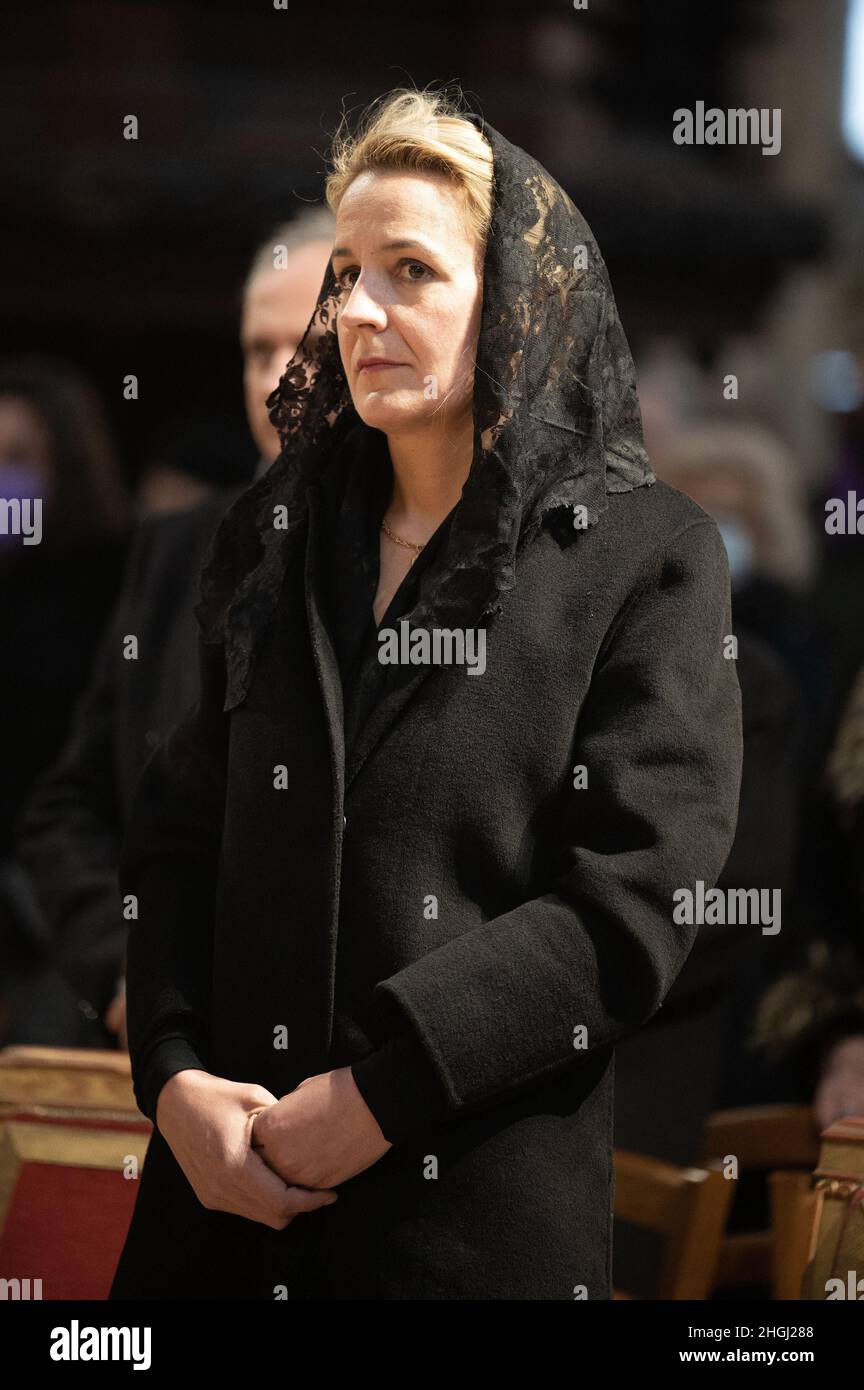 Paris, France. 21st Jan, 2022. Princess Philomena of Orleans, Countess ...