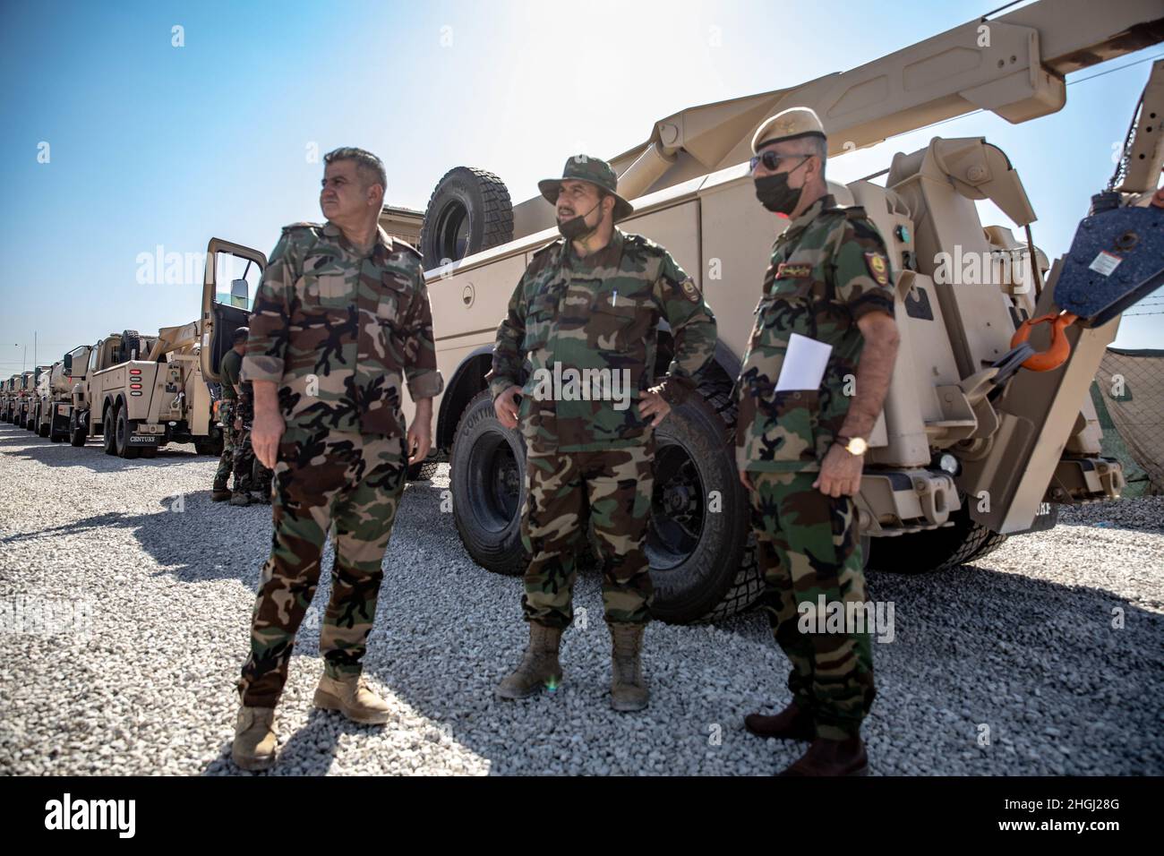 Counter-ISIS Train and Equip Fund (CTEF) program divests 21 vehicles to ...