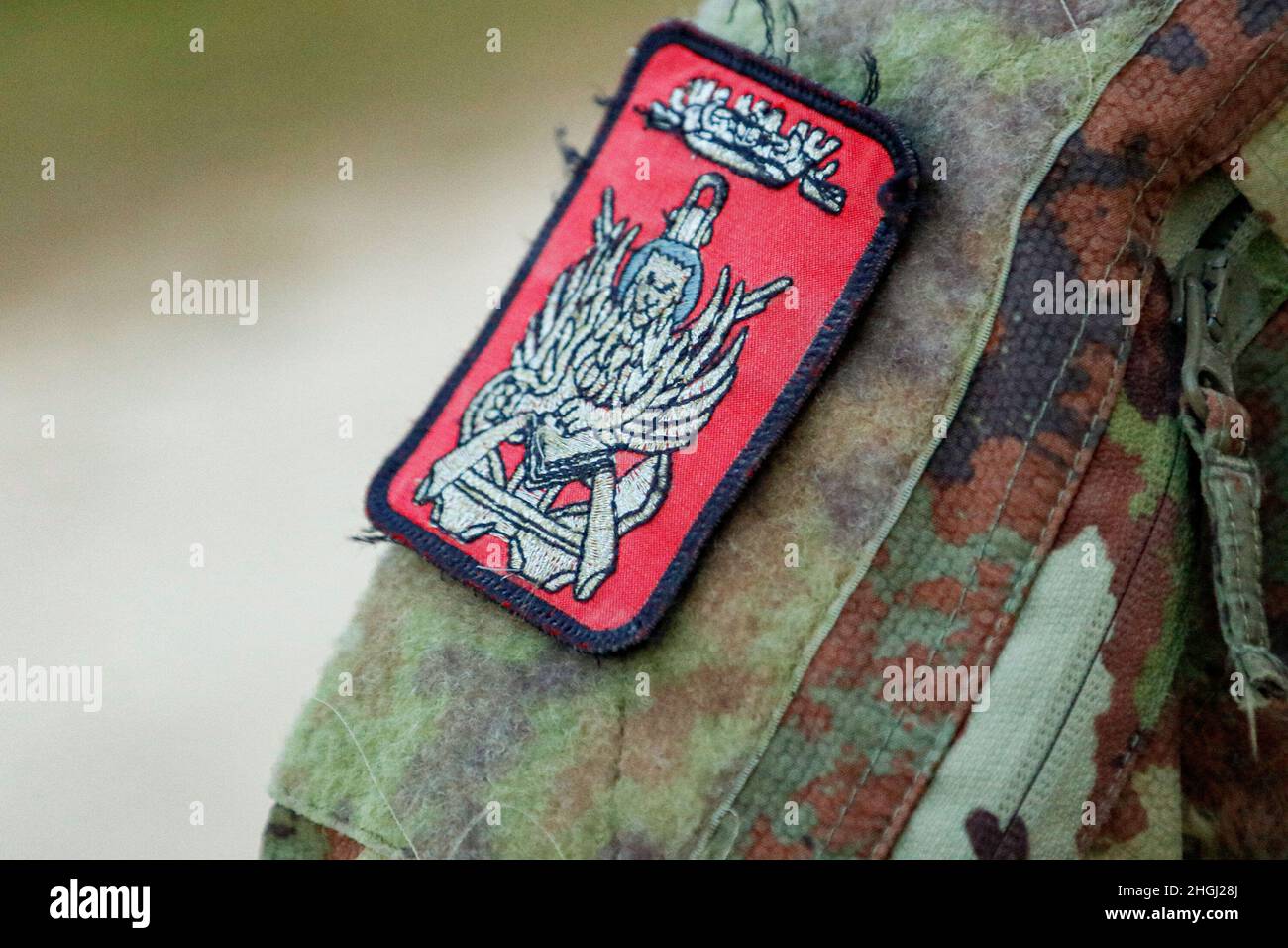 The Lagunari patch of an Italian sniper before the Gone in 60 Seconds ...