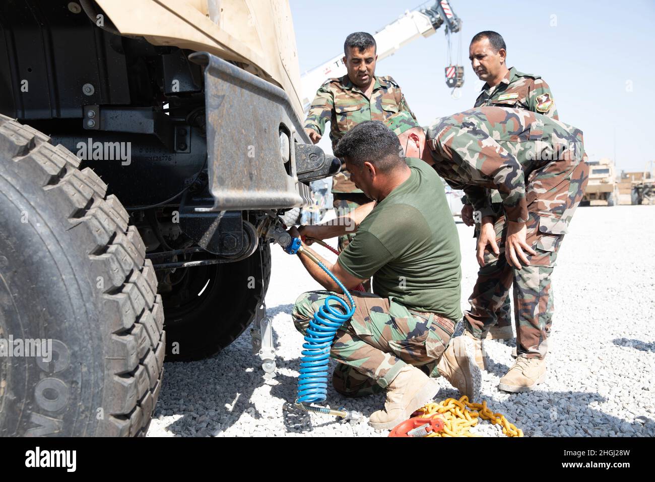 Counter-ISIS Train and Equip Fund (CTEF) program divests 21 vehicles to ...