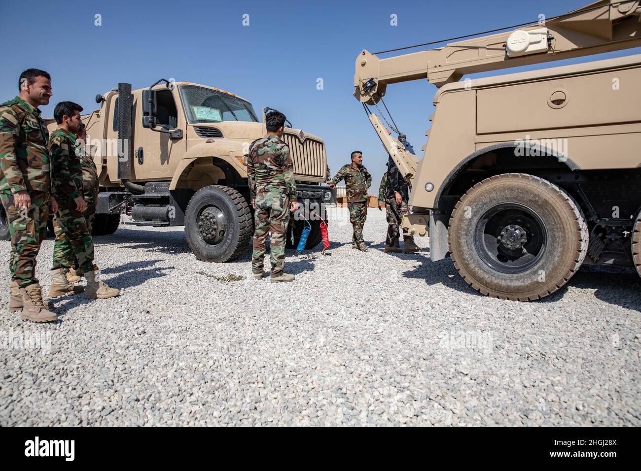 Counter-ISIS Train and Equip Fund (CTEF) program divests 21 vehicles to ...