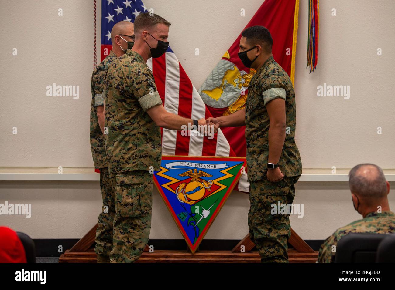 U. S. Marine Corps Col. Thomas M. Bedell, the commanding officer of ...