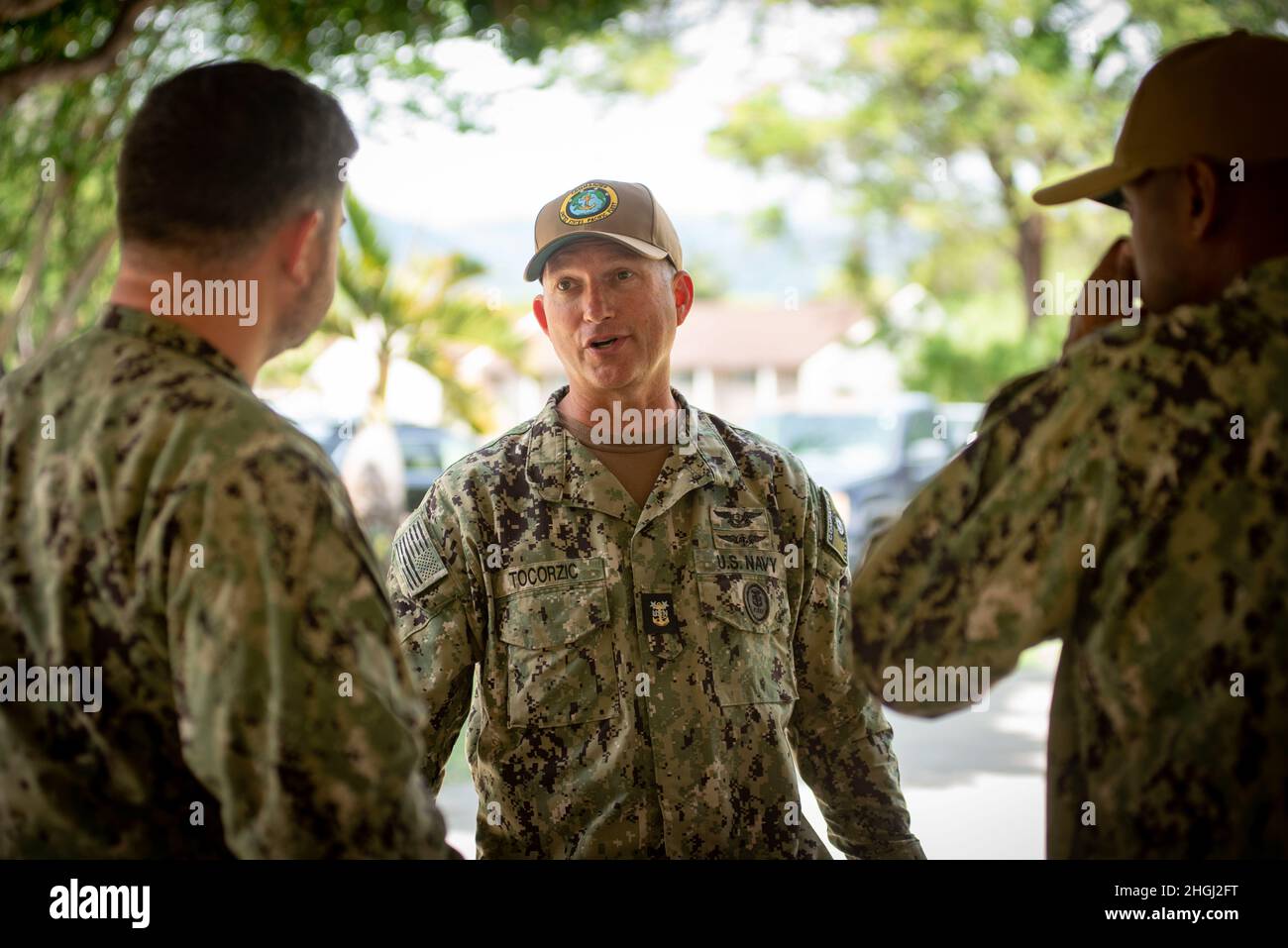 PEARL HARBOR (August 11, 2021) U.S. Pacific Fleet Master Chief James ...