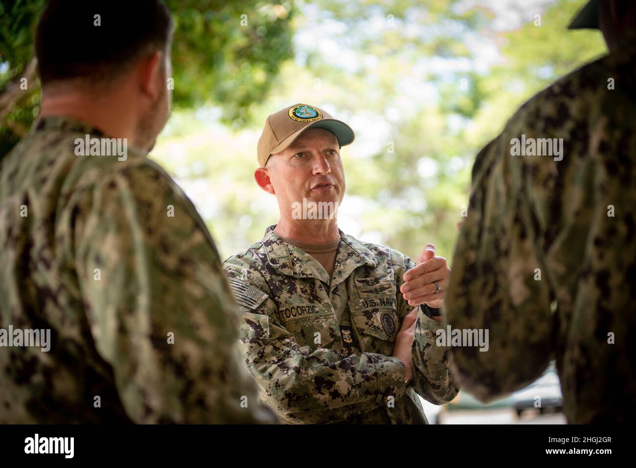 PEARL HARBOR (August 11, 2021) U.S. Pacific Fleet Master Chief James ...