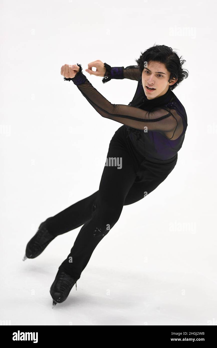 Tallinn, Estonia. 21st Jan, 2022. Corey CIRCELLI (CAN), during Men ...