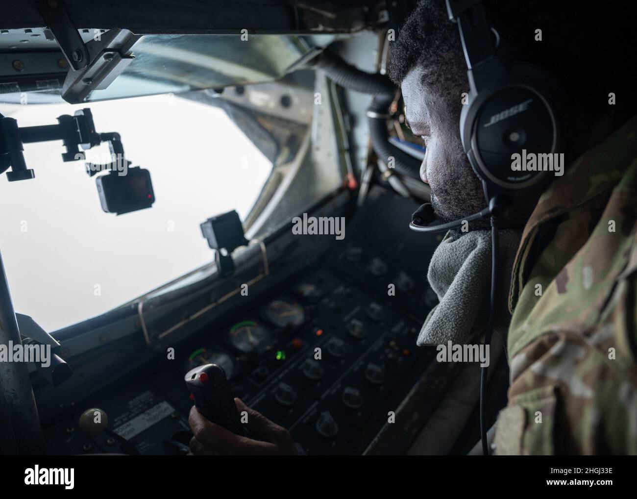 U.S. Air Force Staff Sergeant Travis Nelson, 50th Air Refueling ...