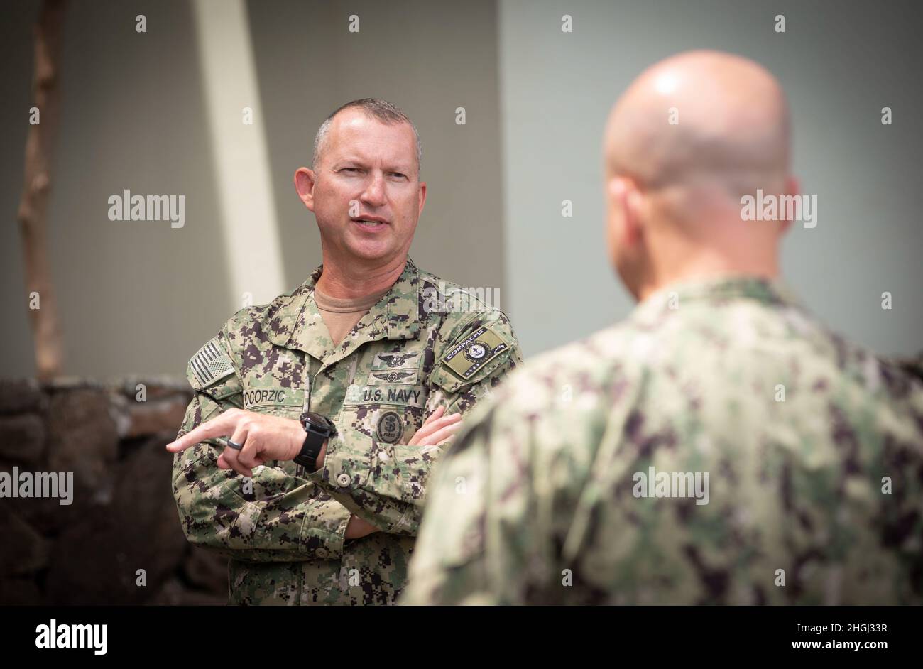 PEARL HARBOR (August 11, 2021) Fleet Master Chief James “Smitty ...