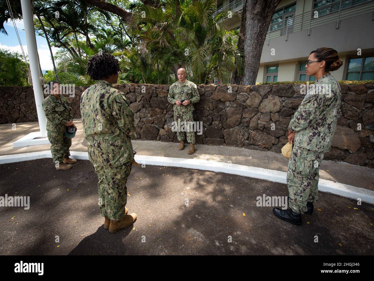 PEARL HARBOR (August 11, 2021) Master Chief Petty Officer of the Navy ...