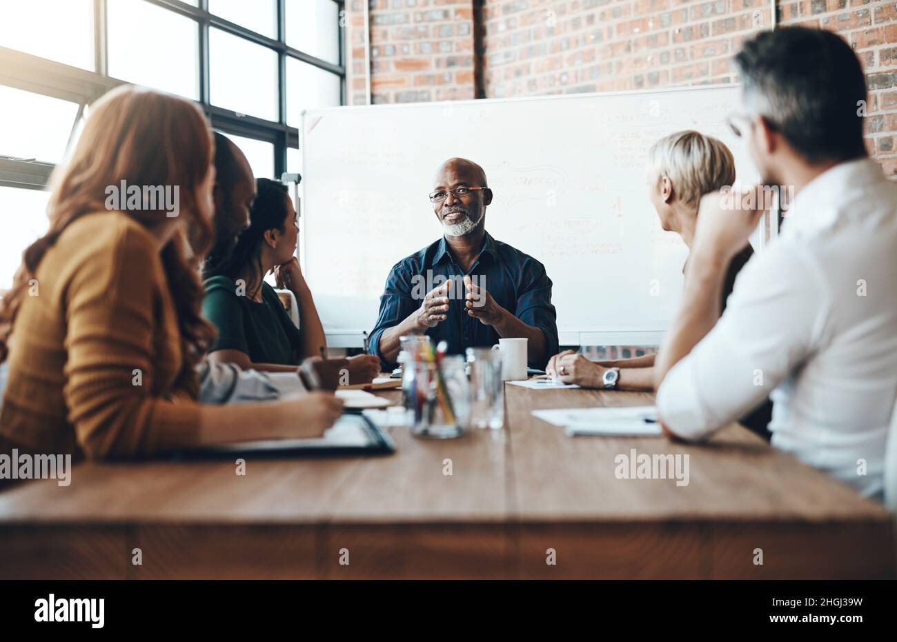 Working as a team is what makes us successful Stock Photo - Alamy