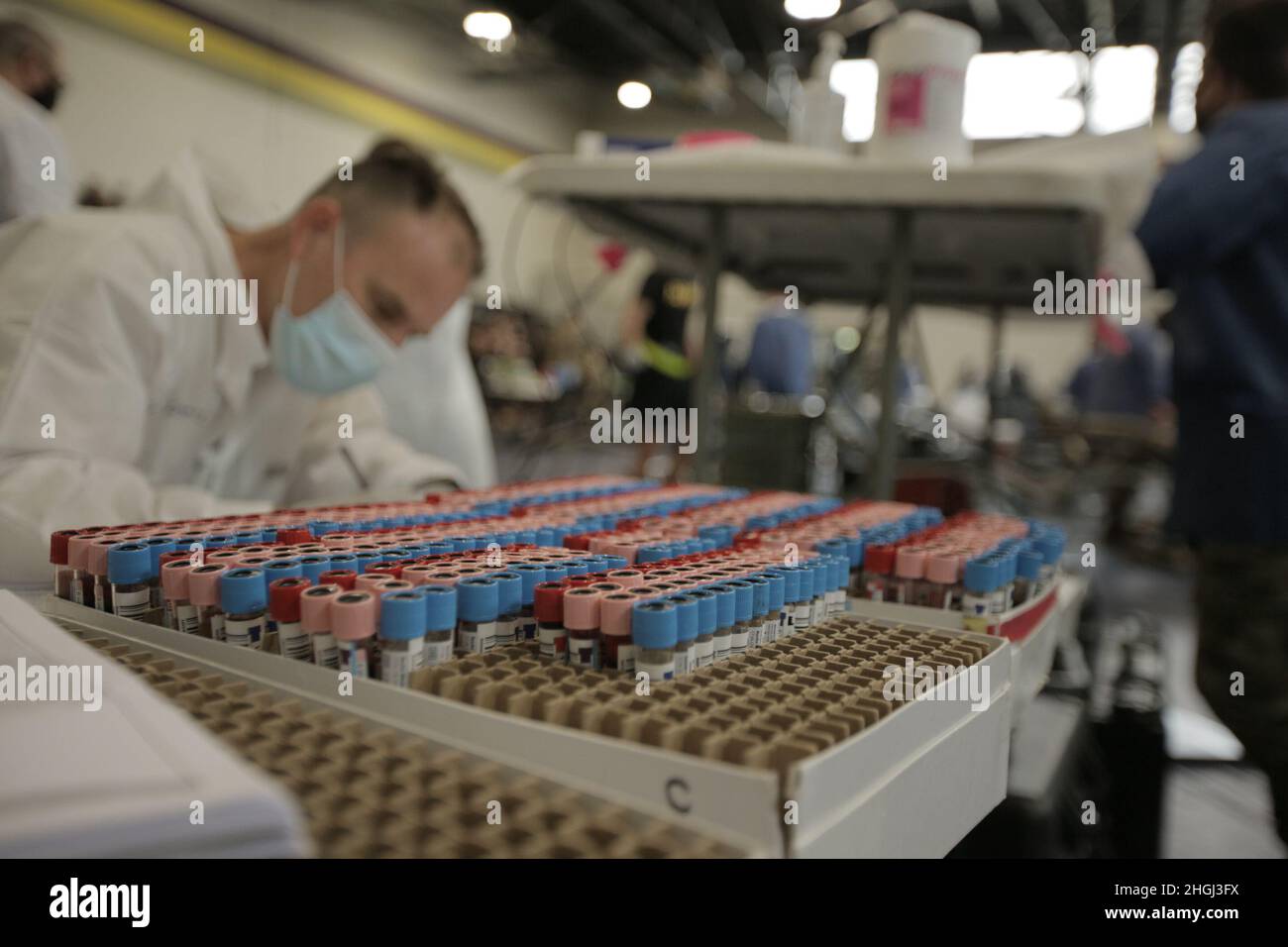 Army ROTC cadets donate blood with the Armed Services Blood Program ...