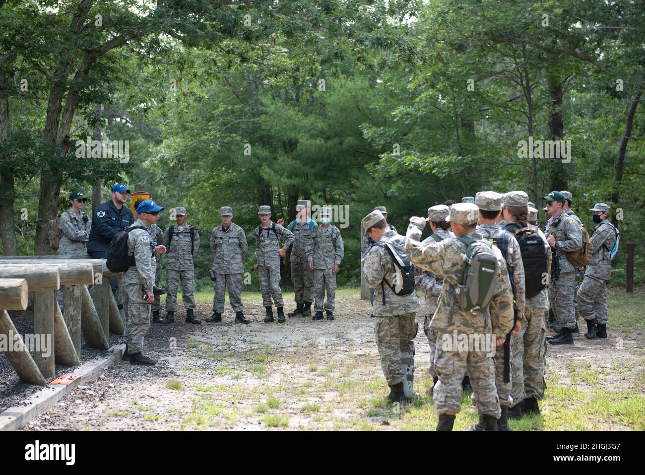 Civil Air Patrol cadets participate in the 2021 Massachusetts Wing ...