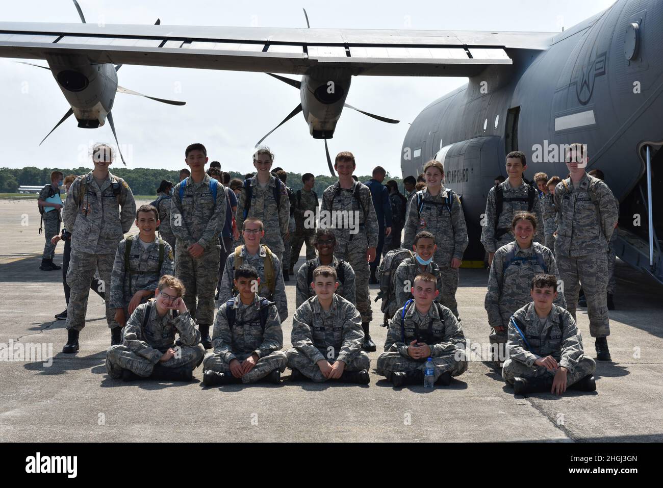 Civil Air Patrol cadets participate in the 2021 Massachusetts Wing ...